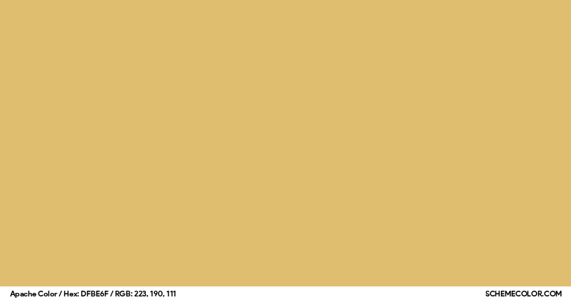 Apache Color - Colors - SchemeColor.com