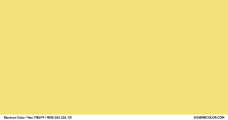 Electrum Color - Colors - SchemeColor.com