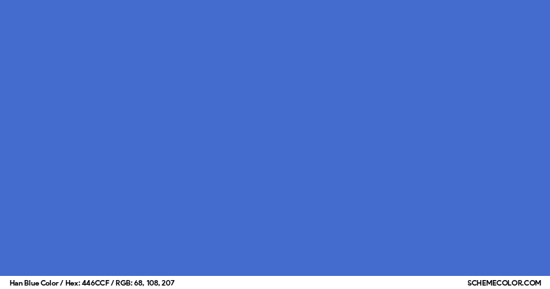 Han Blue Color - Colors - SchemeColor.com