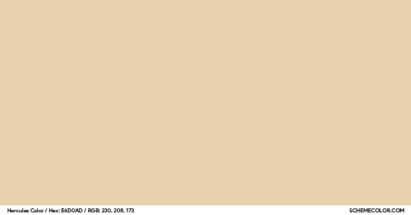 Hercules Color - Colors - SchemeColor.com
