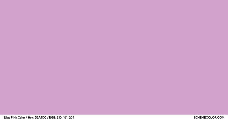 Lilac Pink Color - Colors - SchemeColor.com