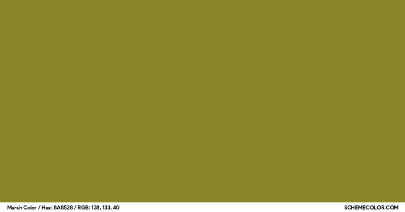 Marsh Color - Colors - SchemeColor.com