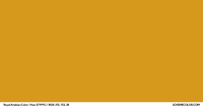 Royal Arabian Color - Colors - SchemeColor.com
