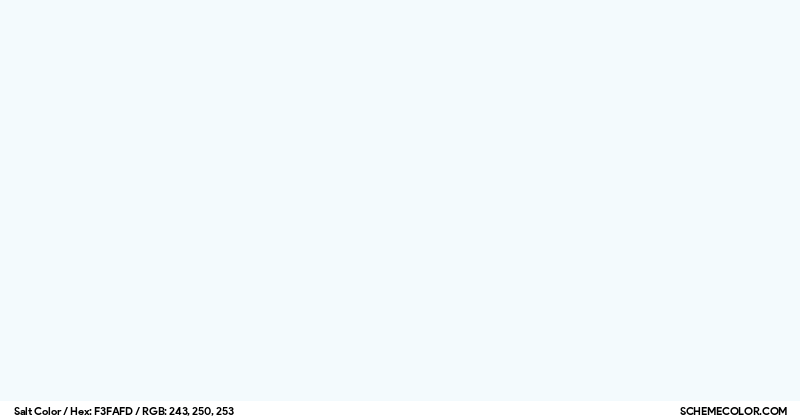 Salt Color - Colors - SchemeColor.com