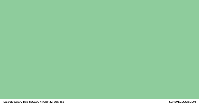 Serenity Color - Colors - SchemeColor.com