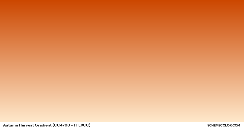 Autumn Harvest - Gradients - SchemeColor.com