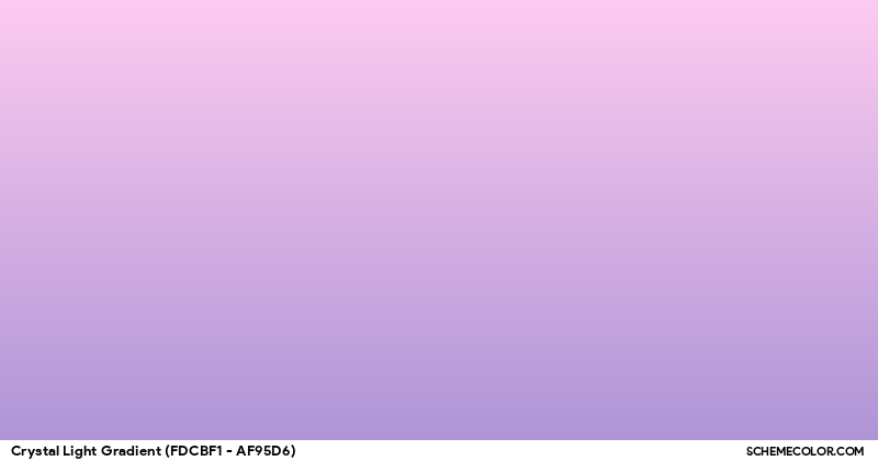 Crystal Light - Gradients - SchemeColor.com