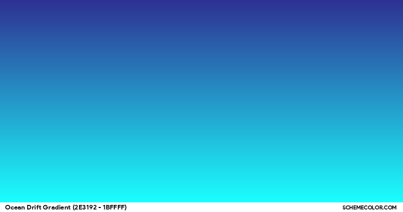 Ocean Drift - Gradients - SchemeColor.com