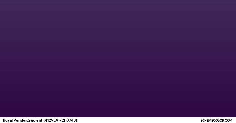 Royal Purple - Gradients - SchemeColor.com