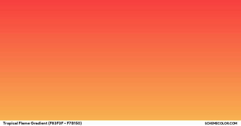 Tropical Flame - Gradients - SchemeColor.com