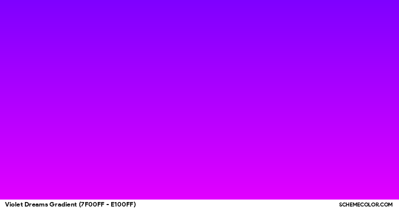 Violet Dreams - Gradients - SchemeColor.com