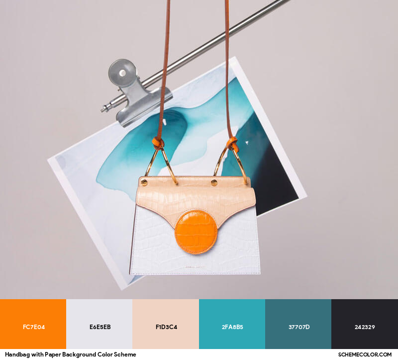 Handbag with Paper Background Color Scheme - Image Color Palettes ...