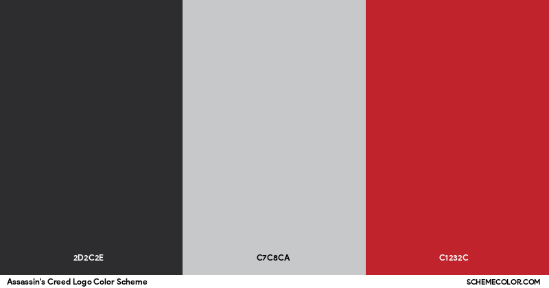Assassin's Creed Logo Color Scheme - Palettes - SchemeColor.com