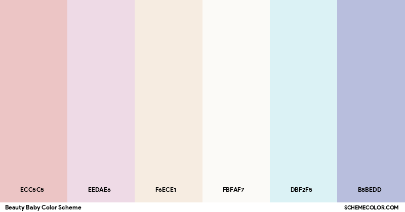 Beauty Baby Color Scheme - Palettes - SchemeColor.com