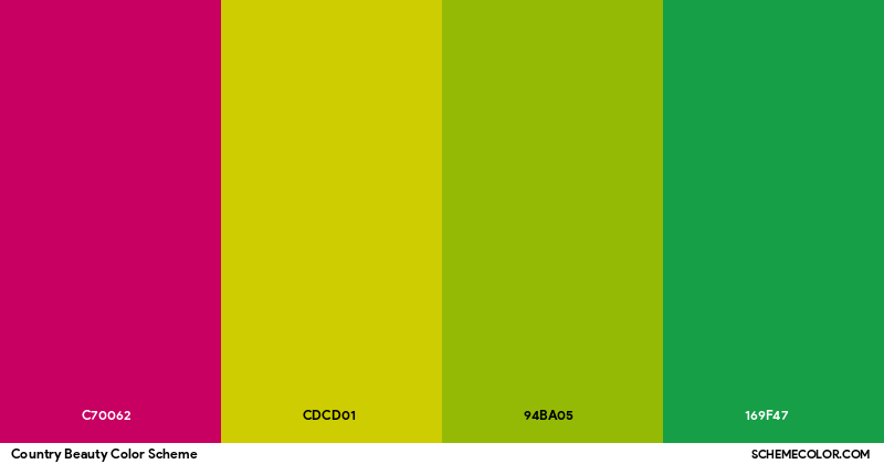 Country Beauty Color Scheme - Palettes - SchemeColor.com