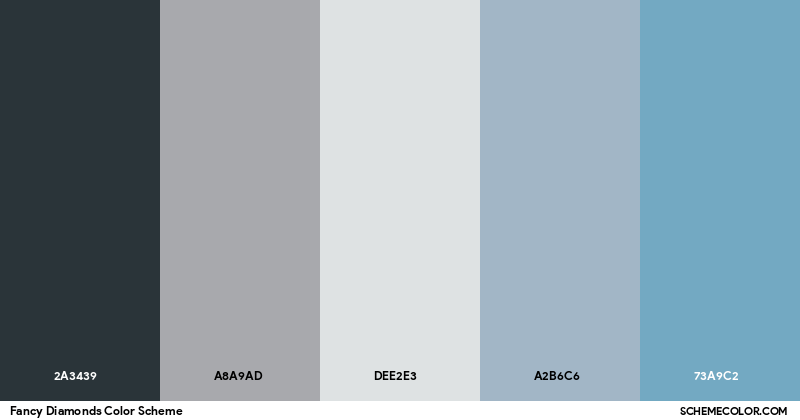 Fancy Diamonds Color Scheme - Palettes - SchemeColor.com