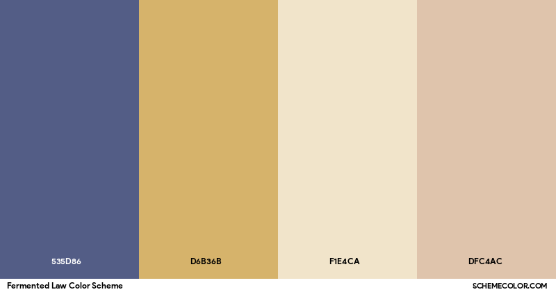 Fermented Law Color Scheme - Palettes - SchemeColor.com