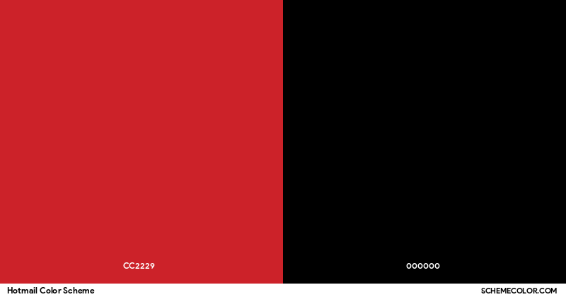 Hotmail Colors - Brands and Logos - SchemeColor.com