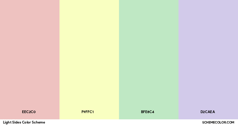 Light Sides Color Scheme - Palettes - SchemeColor.com