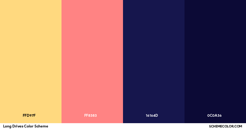 Long Drives Color Scheme - Palettes - SchemeColor.com