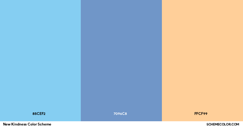 New Kindness Color Scheme - Palettes - SchemeColor.com