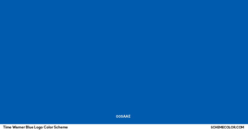 Time Warner Blue Logo Colors - Brands and Logos - SchemeColor.com