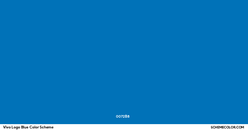 Vivo Logo Blue Color Scheme - Palettes - SchemeColor.com