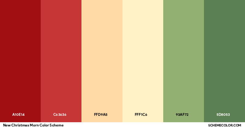 25+ Best Christmas Color Schemes for 2025 - Blog - SchemeColor.com