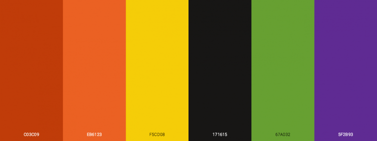 Halloween Themed Color Schemes - Blog - SchemeColor.com